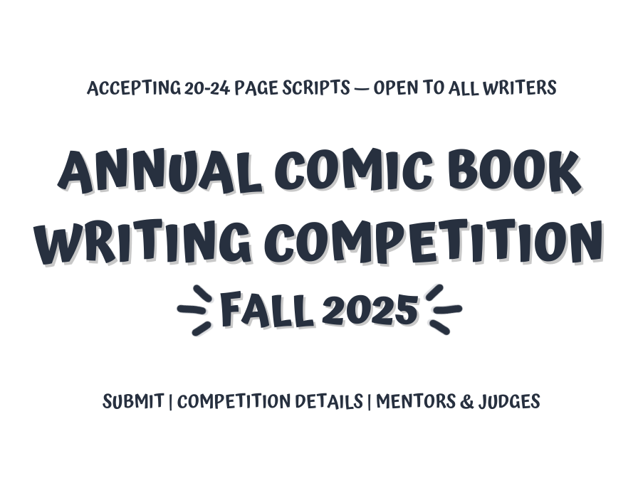 Comic Book Competitions - Negative Space
